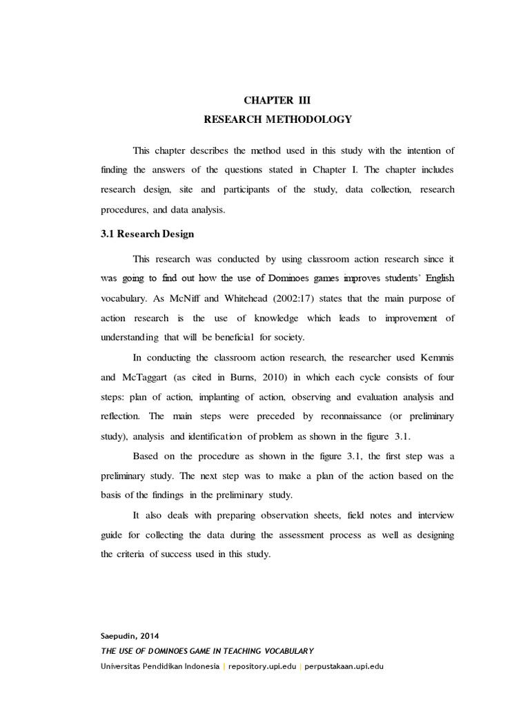 Car T Bing 1204674 Chapter3 | PDF | Questionnaire | Action Research