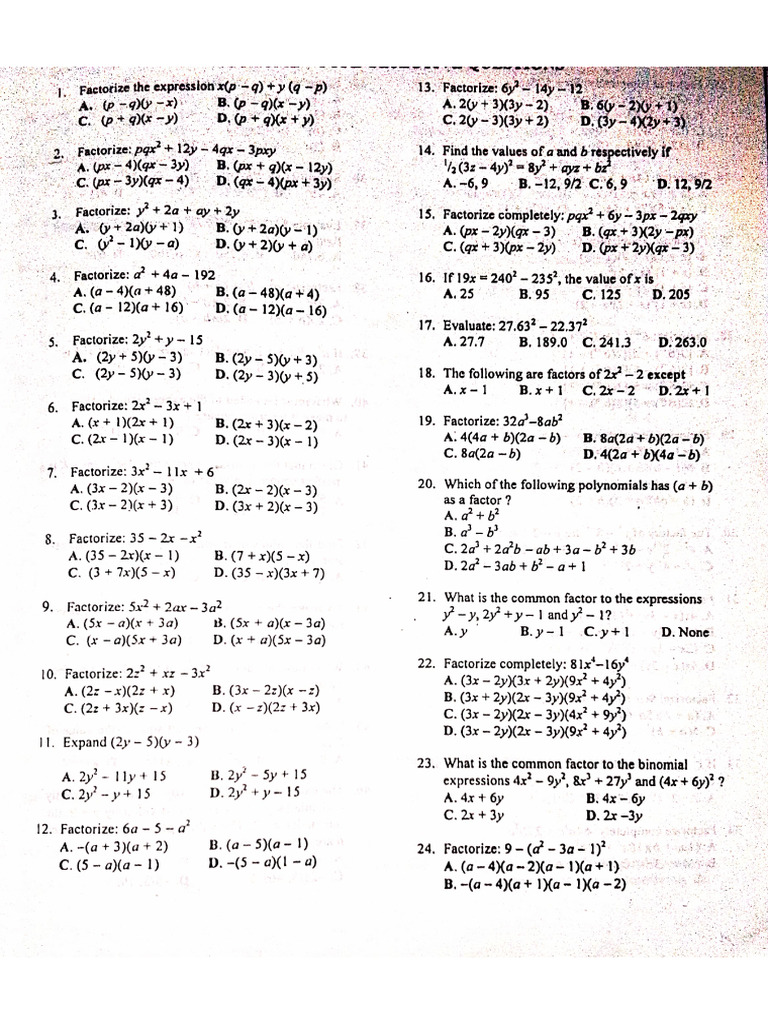 Math Assignment | PDF