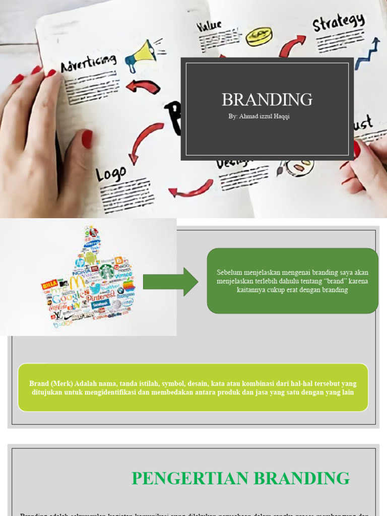 Bahan Presentasi Materi Branding | PDF