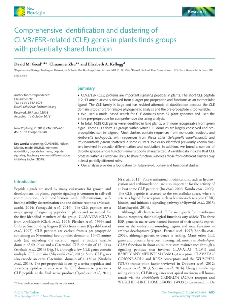 New Phytologist - 2016 - Goad - Comprehensive Identification and ...