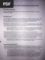 State Trait Anxiety Inventory Stai | PDF | Psychology | Abnormal Psychology