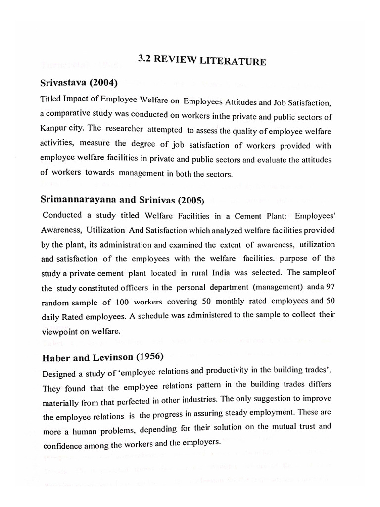 Review of Literature | PDF
