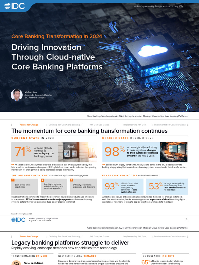Driving Innovation Through Cloud-native Core Banking Platforms ...
