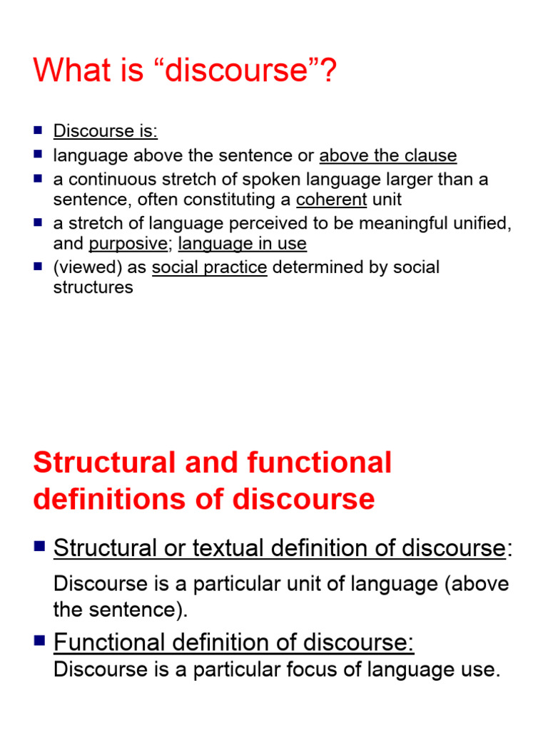 Understanding Discourse and Its Functions | PDF | Semiotics | Linguistics