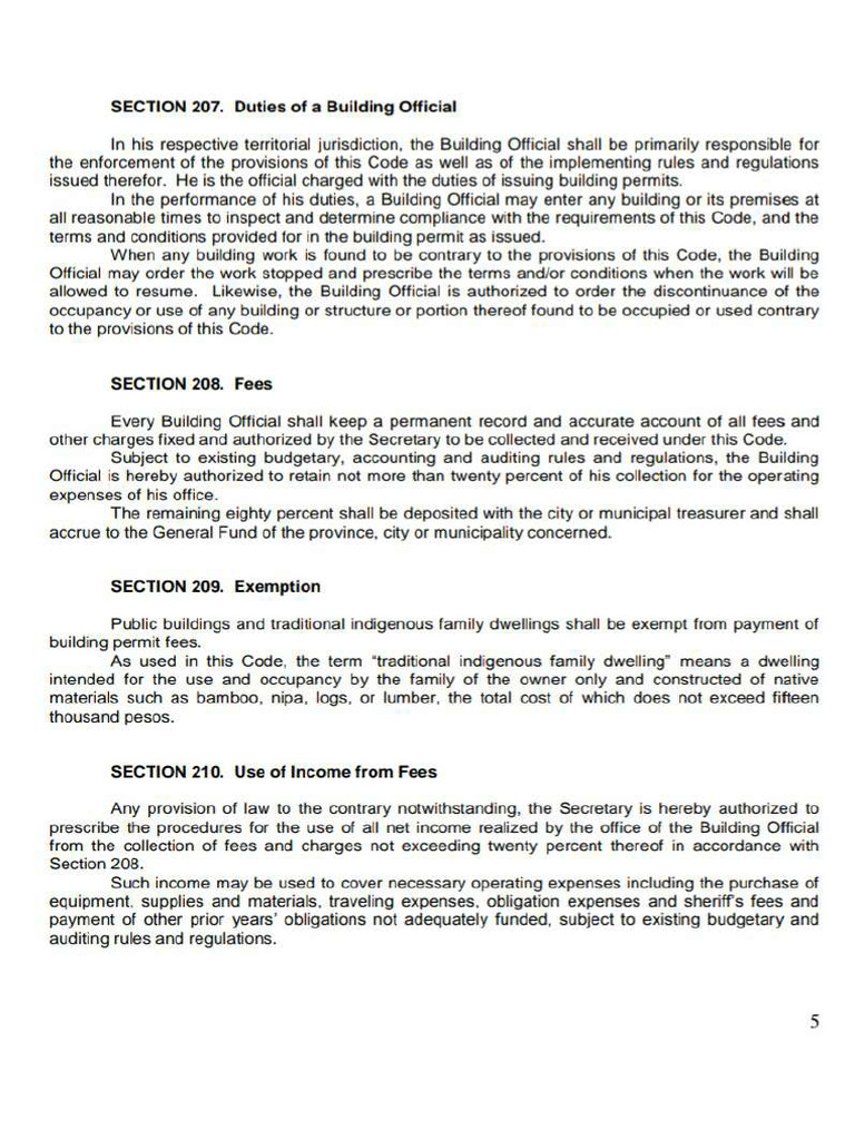 Building Official | PDF