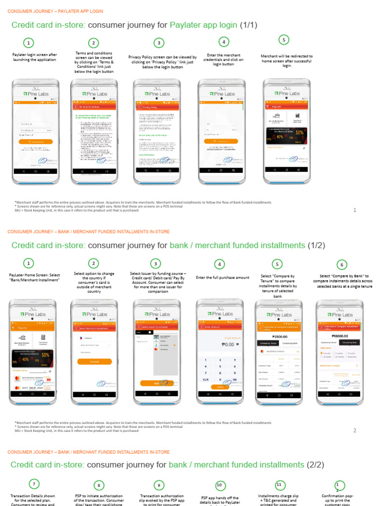 Terminal Screens With Paymaya Version-Updated | PDF | Credit Card ...