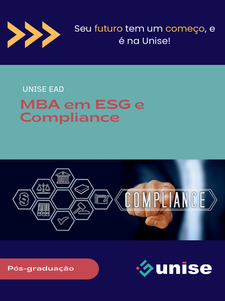 MBA em ESG e Compliance (Docentes) | PDF | Conformidade regulatória ...