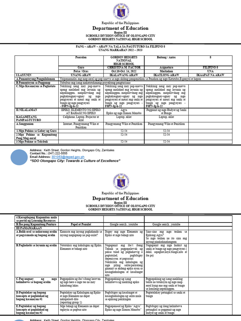 2022 1ST Q Week 8 | PDF