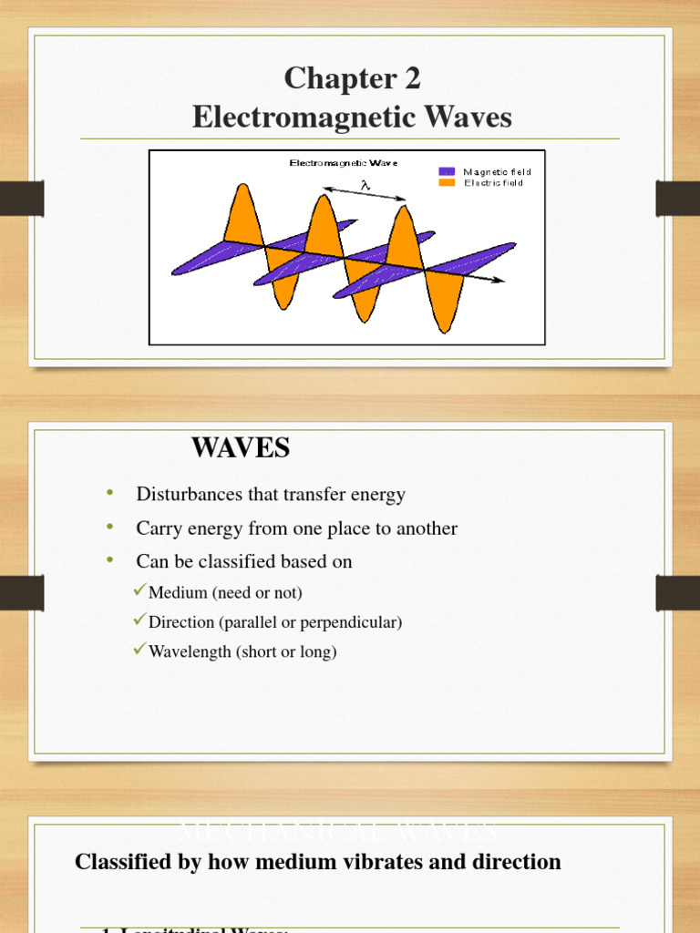 Understanding Electromagnetic Waves | PDF | Waves | Frequency