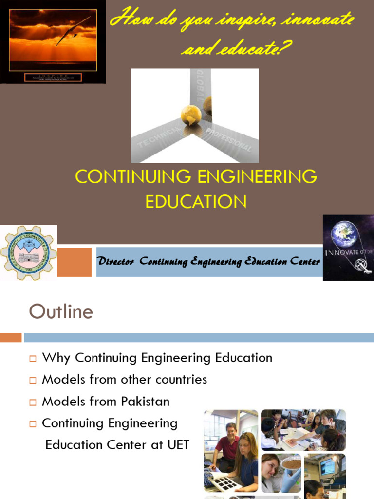 Continuing Engineering Education UET | PDF