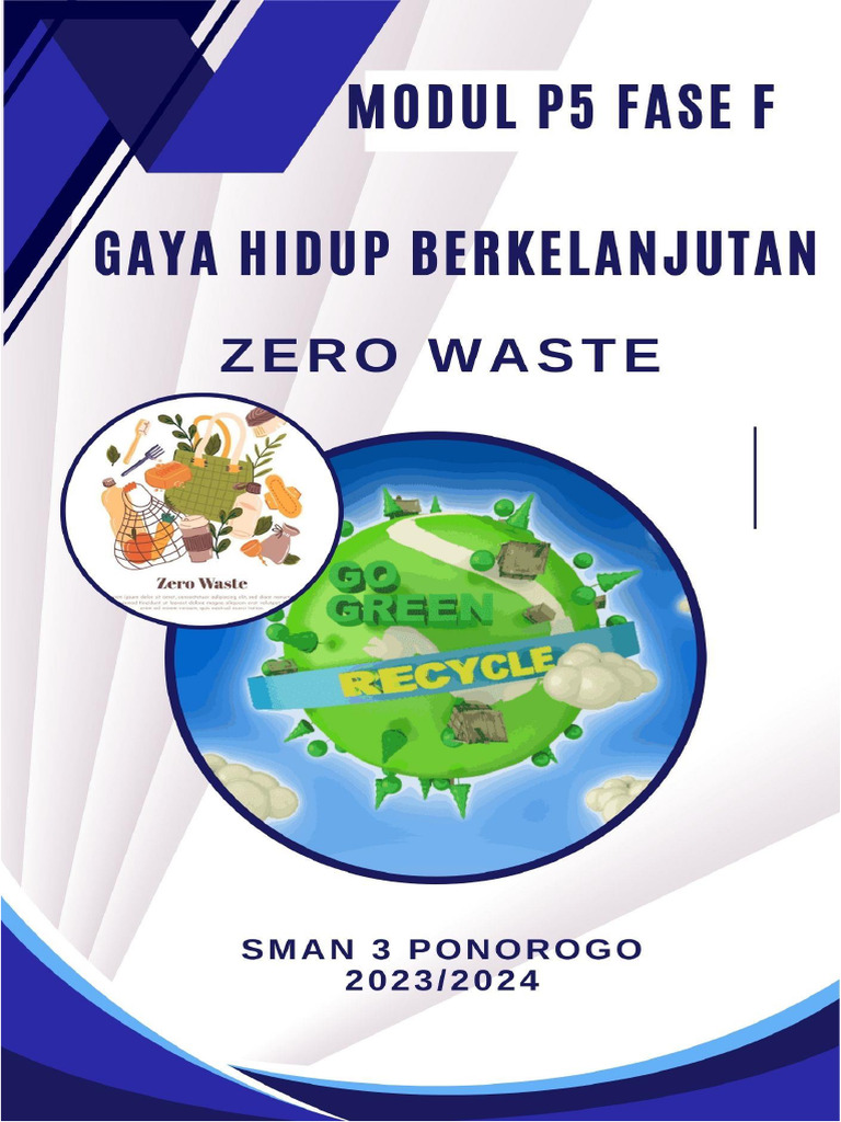 Modul p5 Fase F Zero Waste | PDF