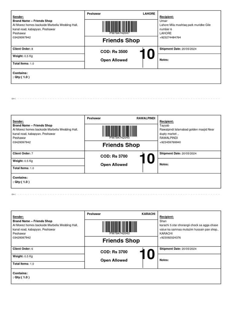 Invoice_20240520151328 | PDF | Pakistan