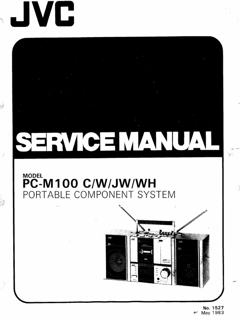 JVC PCM 100 Service Manual | PDF