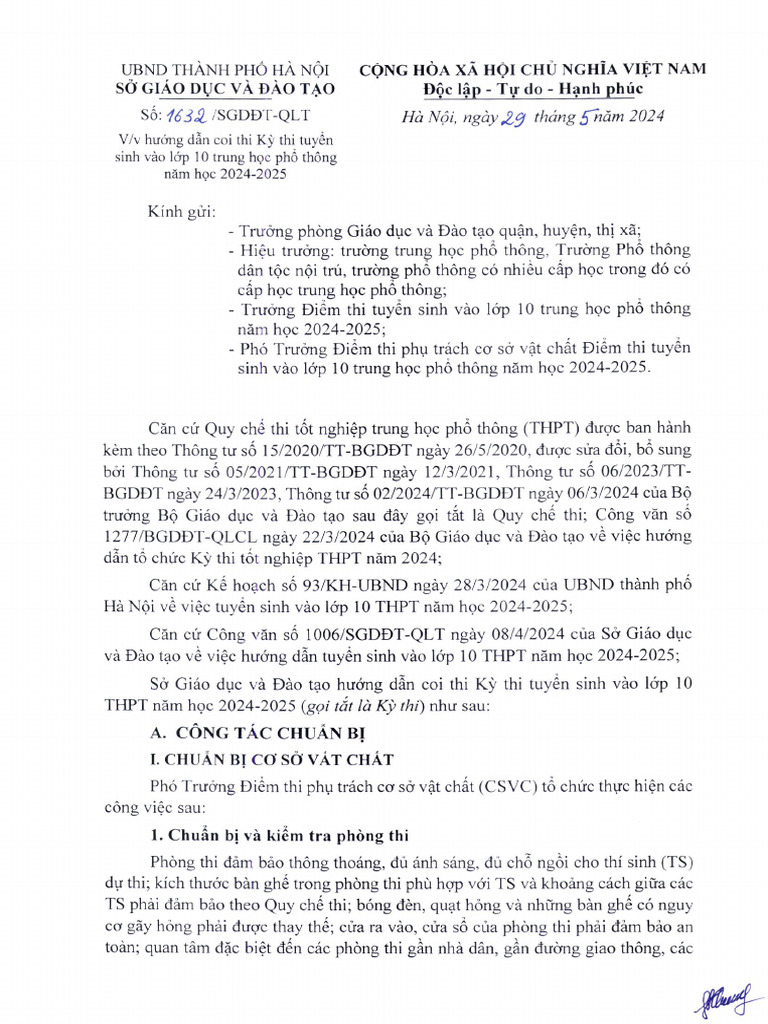 HD Kì Thi Vào 10 THPT | PDF