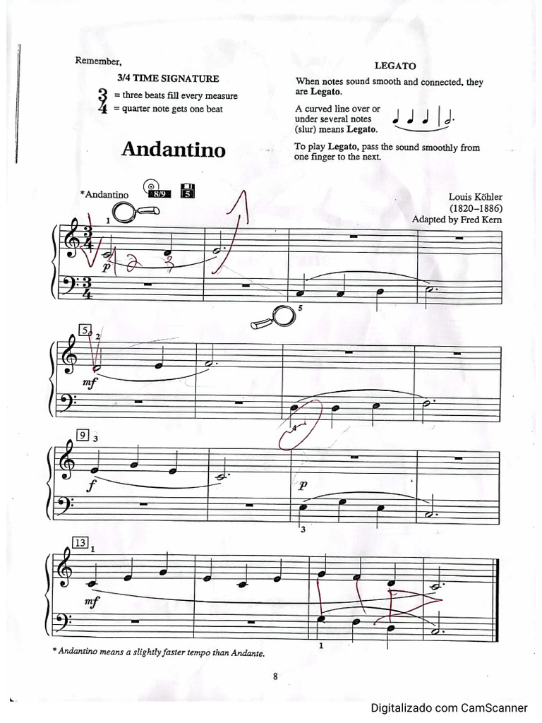 Andantino Köhler | PDF