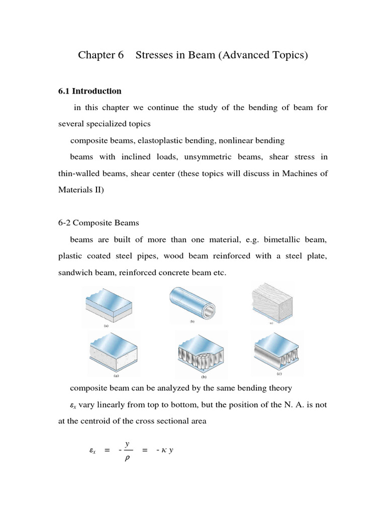 Advanced Beam Bending Analysis | PDF | Bending | Beam (Structure)