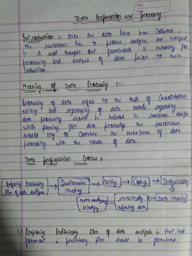Data Preparation and Analysis | PDF