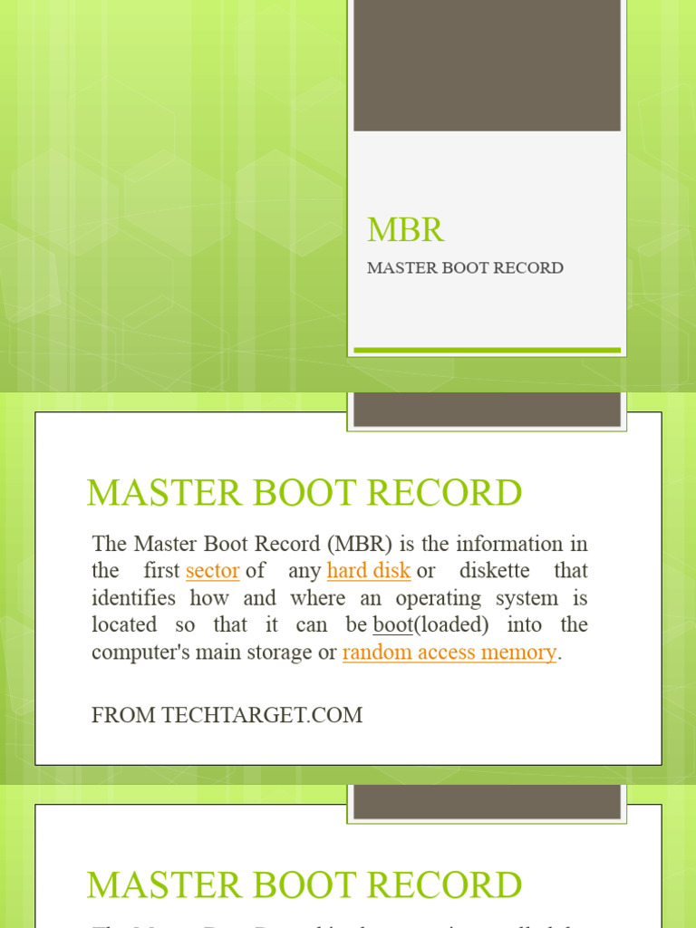 MBR FS Recover | PDF | File System | Computer File