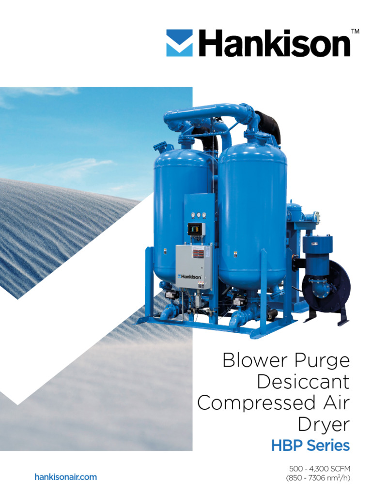 Hankison HBP Blower Purge Desiccant Dryers 1 | PDF | Physical Chemistry | Chemistry