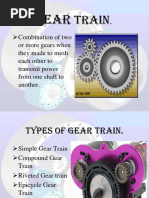 Real-Life Simple Gear Train Examples | PDF | Gear | Motion (Physics)