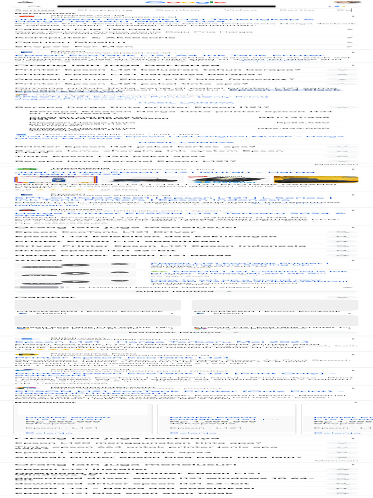 Ecotank l121 - Penelusuran Google | PDF | Printer (Computing) | Communication Design