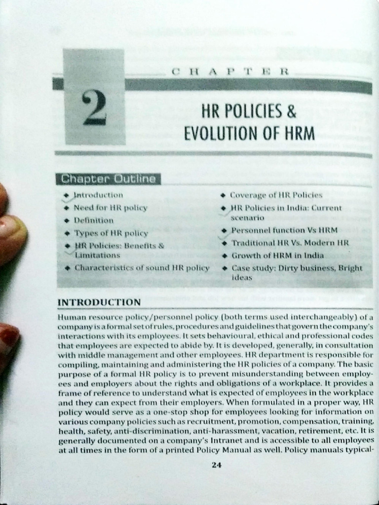 CH 2 Taxman HRM | PDF