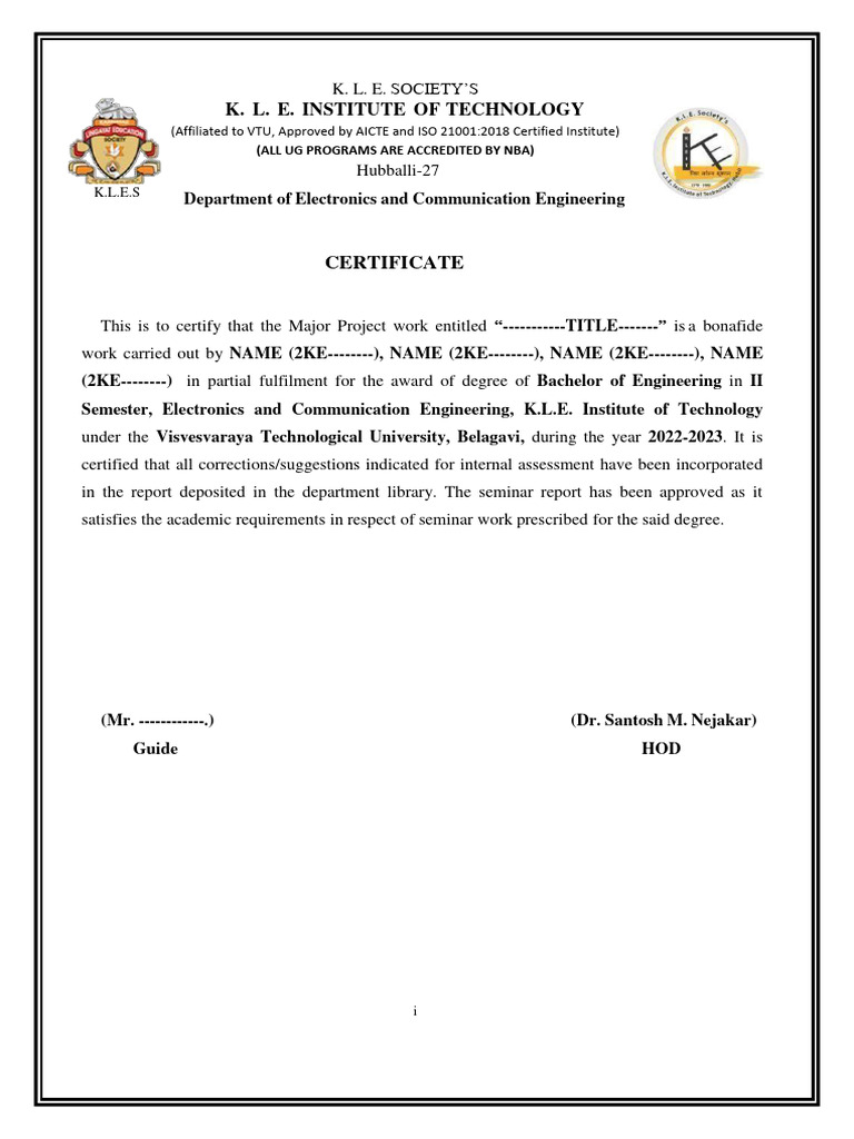 PAGE 2 Certificate - Ack - Contents | PDF | Bootstrap (Front End Framework) | Information Technology