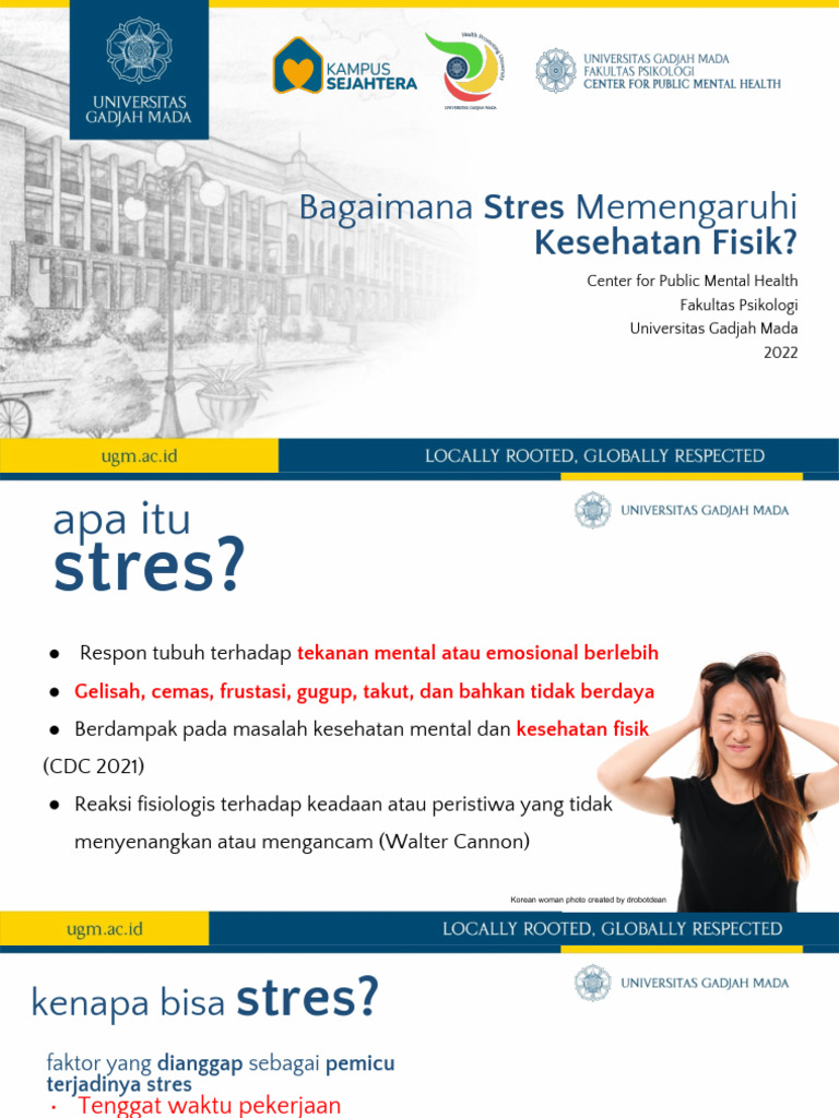 Pengaruh Stres Terhadap Kesehatan Fisik | PDF