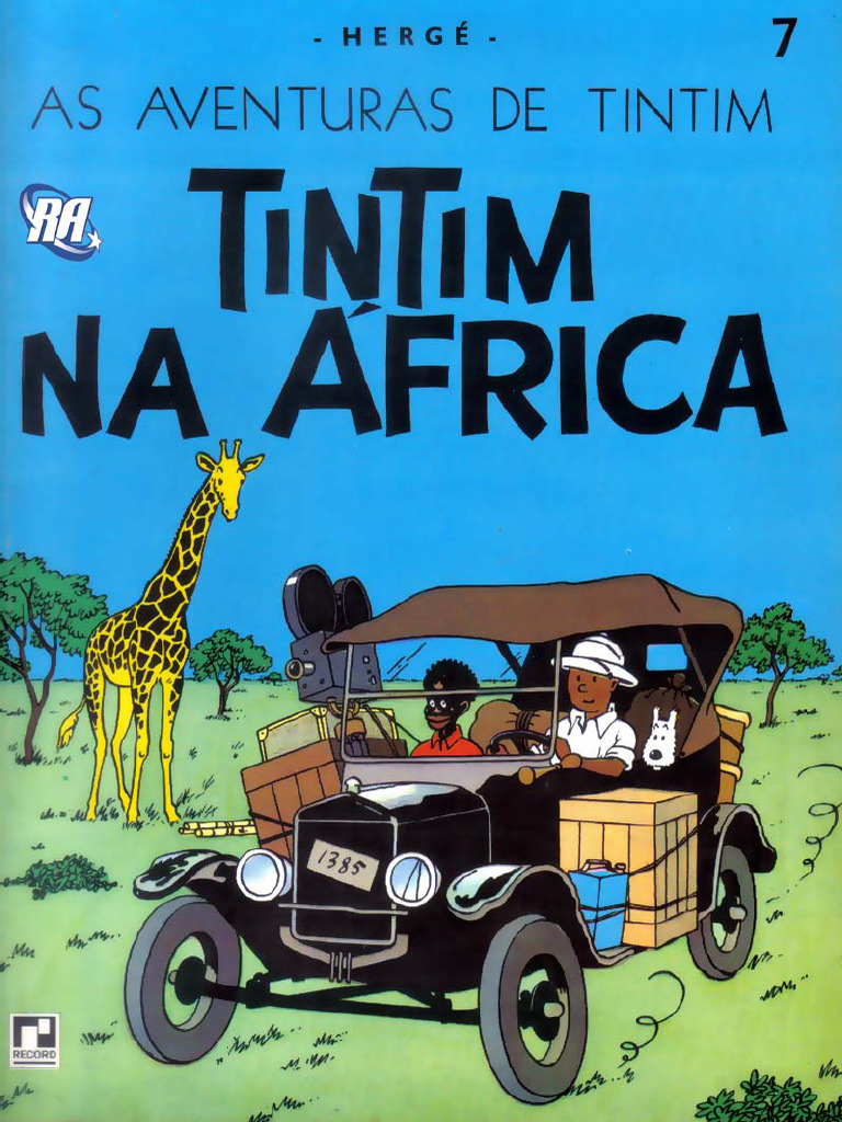 As Aventuras de Tintim-Tintin Na Africa | PDF