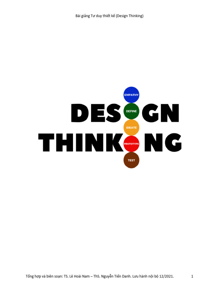 Design - Thinking - Buoc - 1-2 - SV 1 | PDF