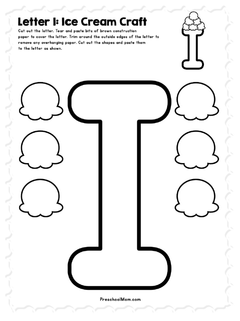 Alphabet Craft Letter I | PDF