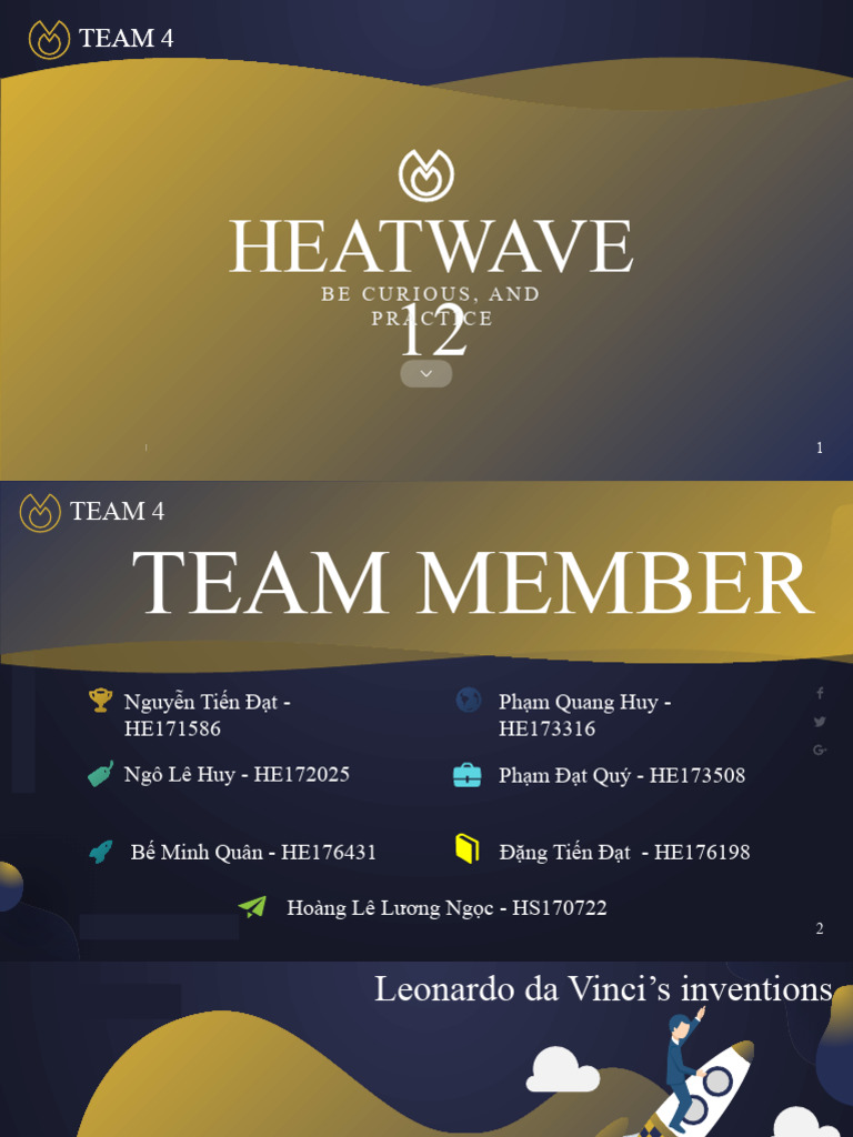 Team 4 Team 4: Heatwave 12 | PDF | Vietnam