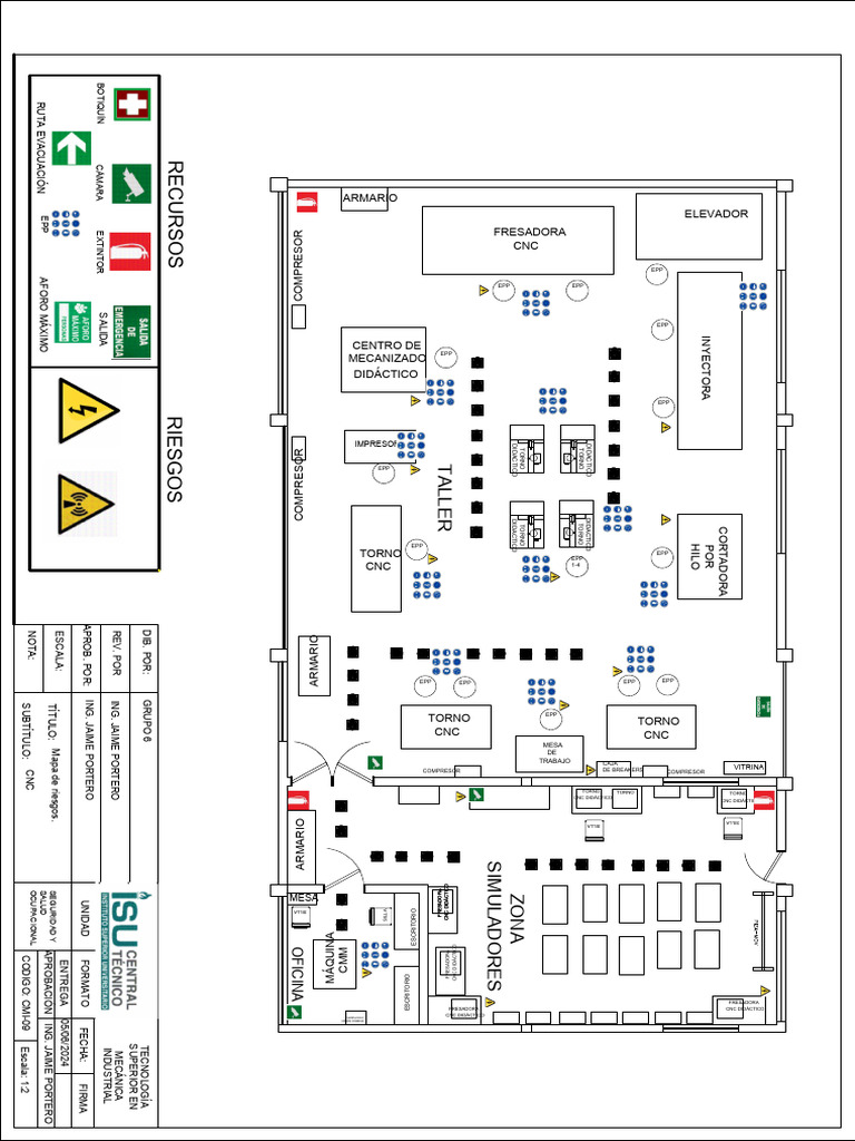 mapa de cnc | PDF | Control numerico | Informática