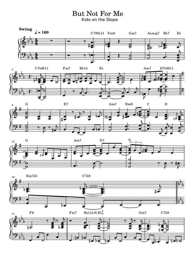 (Eb) But Not For Me | PDF