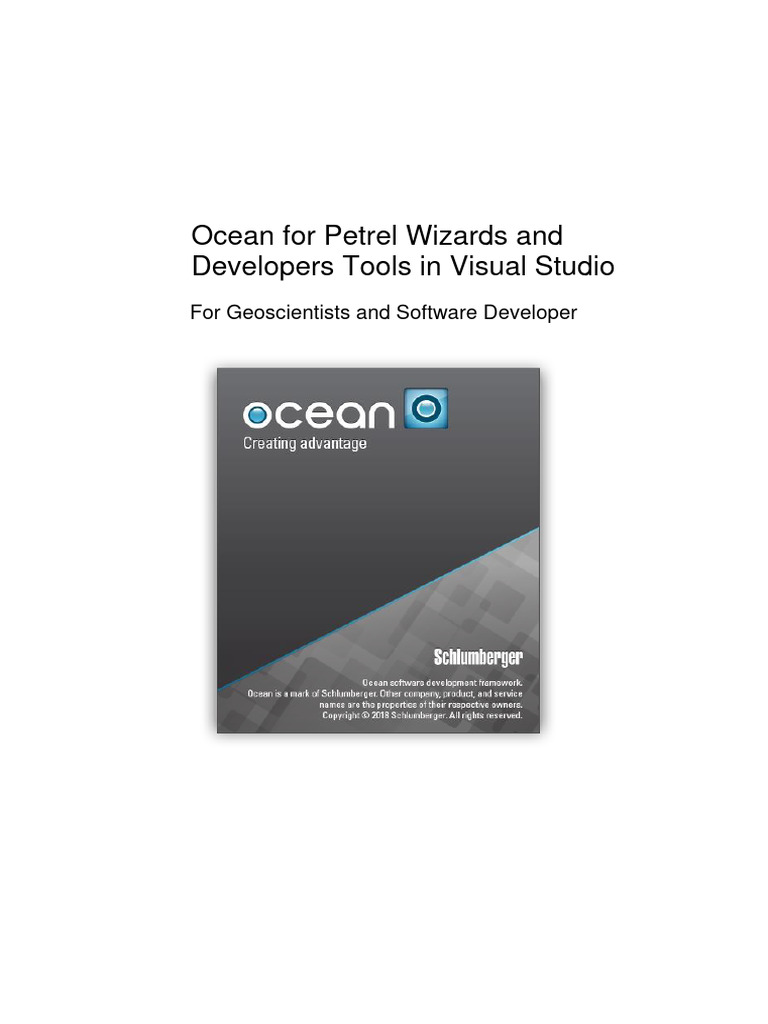 Ocean Wizards and Developers Tools 2018 | PDF | Class (Computer Programming) | Eclipse (Software)