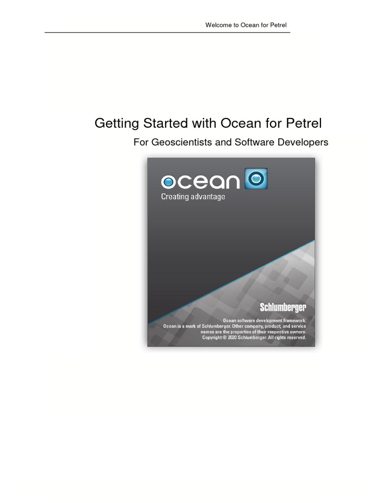 Getting Started With Ocean 2020 Pdf Class Computer Programming Object Computer Science 