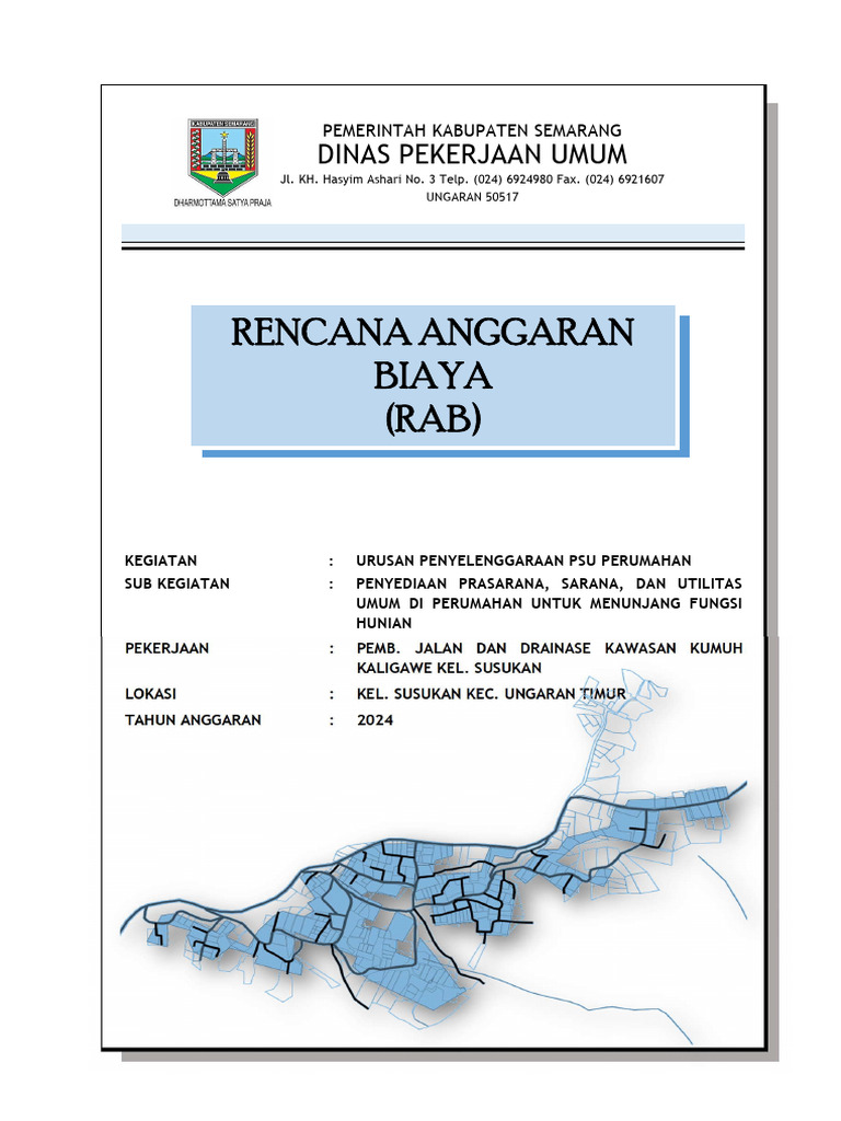 RC1.E.1.5 Contoh RAB PSU | PDF