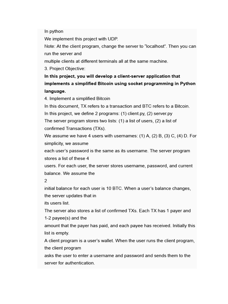 In Python We Implement This Project With UDP | Download Free PDF | User ... In Python We Implement This Project With UDP | Download Free PDF | User ...