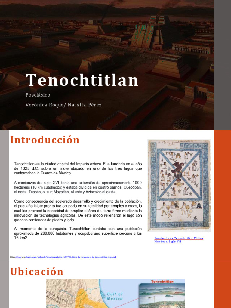 Tenochtitlan_Natalia y Veronica_templo mayor_01_dic_2023 | Descargar gratis PDF | azteca