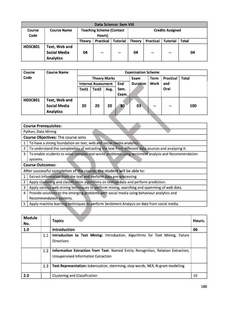 DataScience Sem8 | PDF