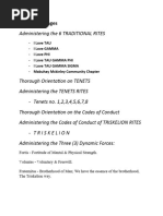 Tau Gamma Tenets Code of Conduct and Guidelines | PDF | Fraternities ...