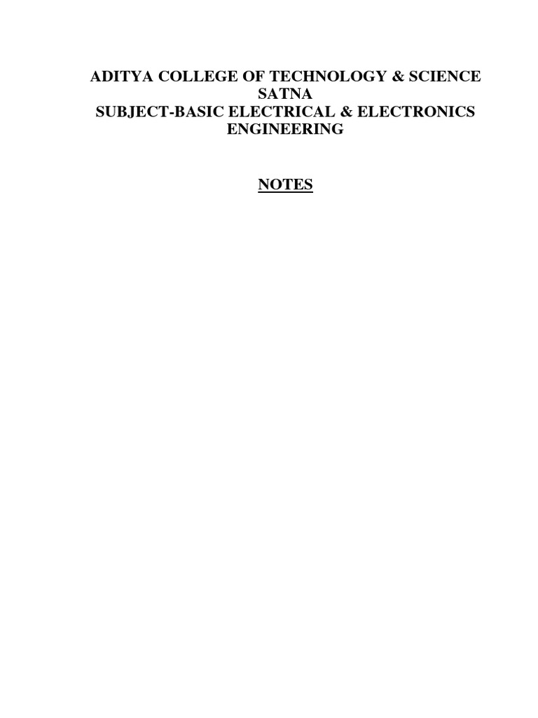 Beee Unit-3 | PDF | Computers