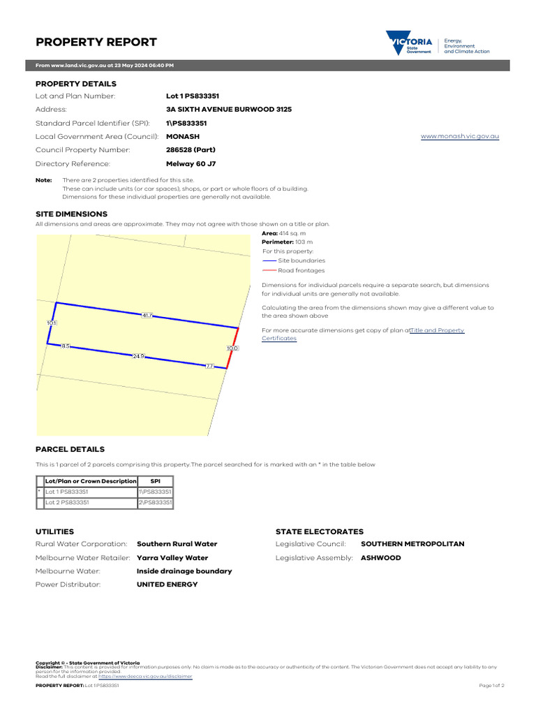 Detailed Property Report | PDF
