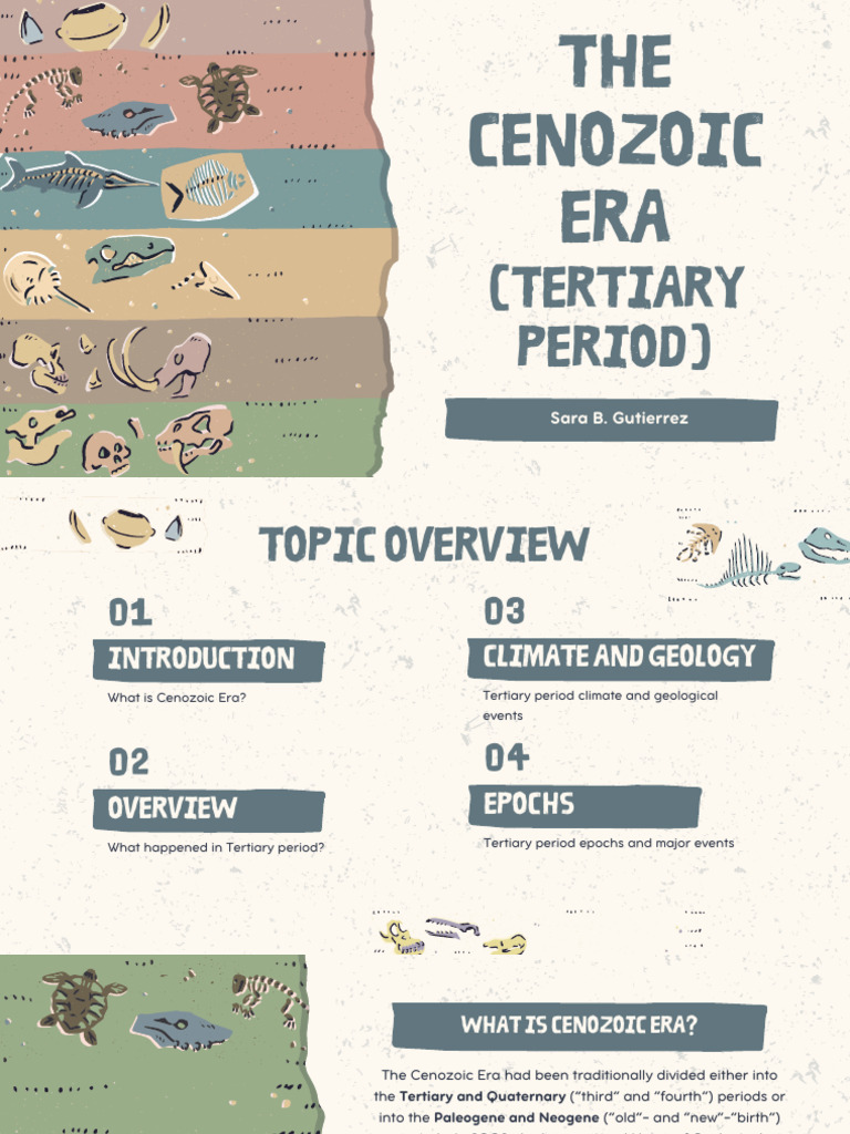 Earth Science Cenozoic Era | PDF | Pliocene | Earth Sciences