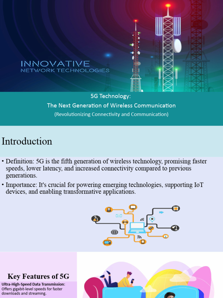 5G Technology: The Next Generation of Wireless Communication | PDF | 4 ...