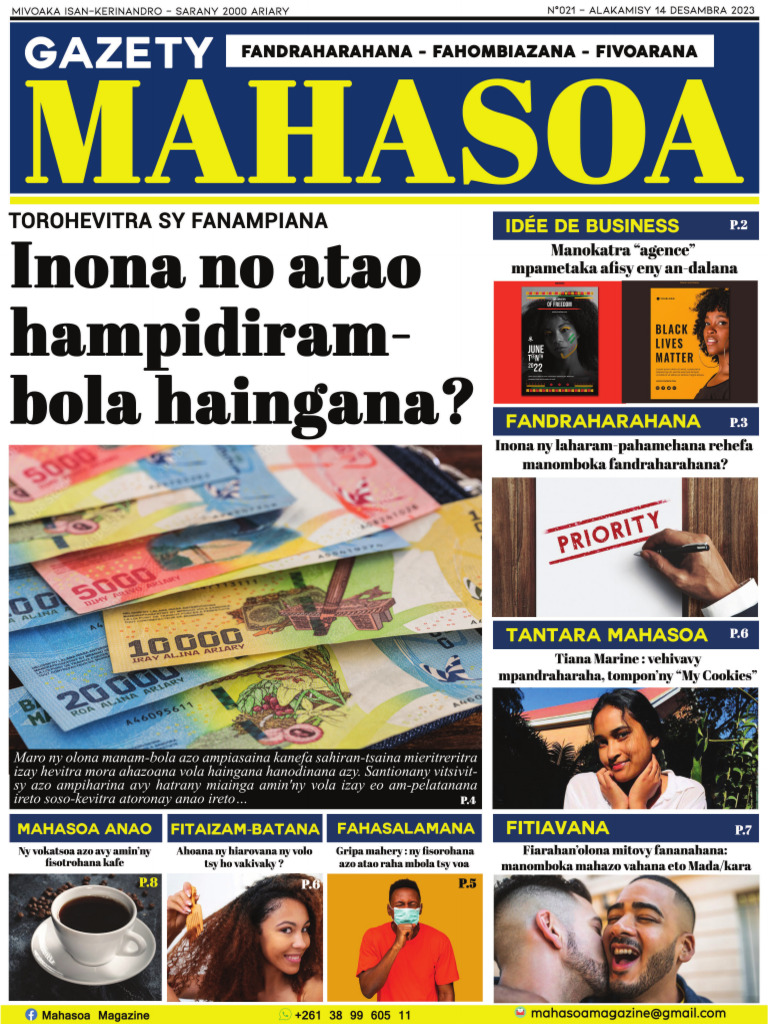 N021 Alakamisy 14 Desambra 2023 | PDF