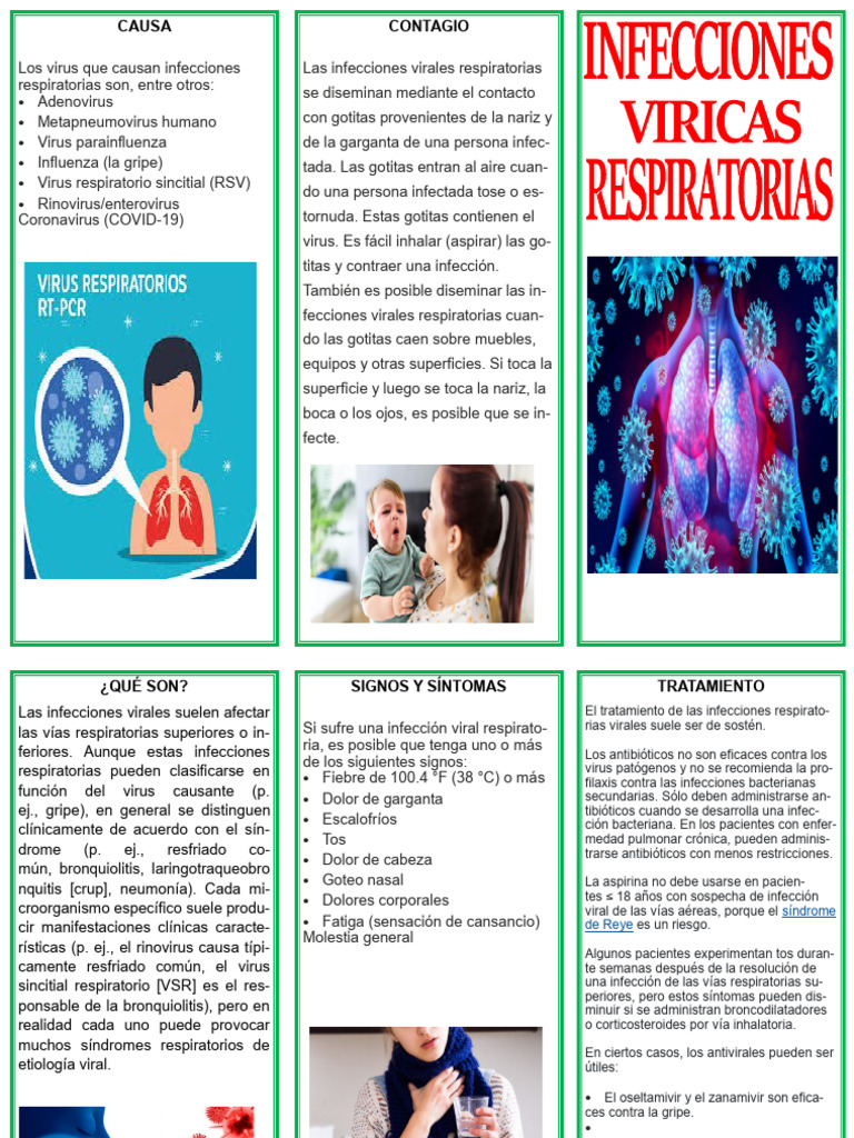 Infecciones Viricas Respiratorias | PDF | Influenza | Virus