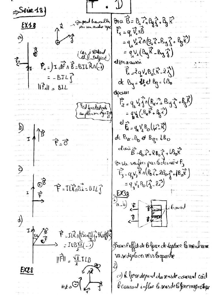 TD 1 Électromagnétisme | PDF