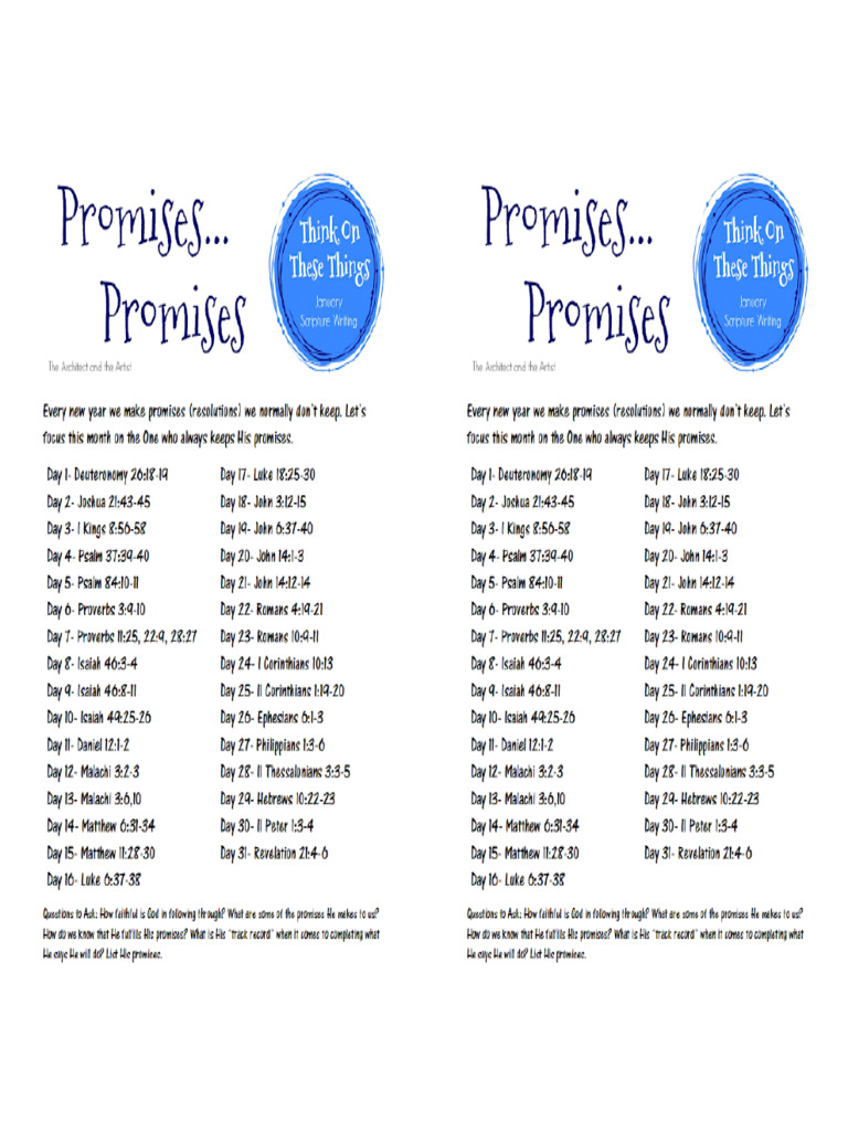 Scripture Writing Booklet - 12 Month Lists Printable | PDF