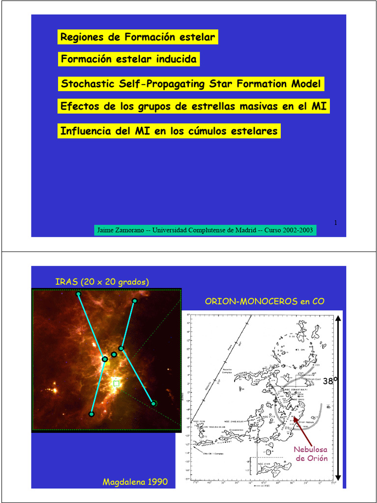 Formación Estelar Inducida Stochastic Self-Propagating Star Formation ...